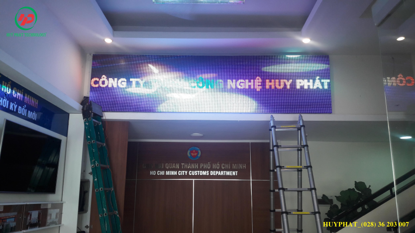 Bảng led full màu - Cục Hải Quan TP.HCM